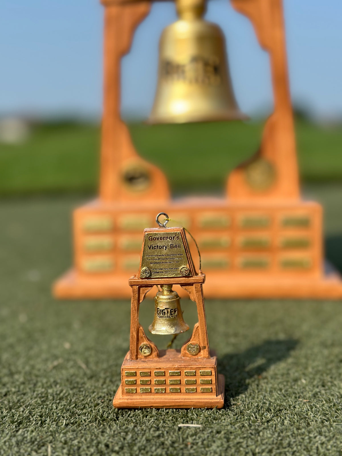 Governor's Victory Bell Mini — Rivalry Trophy