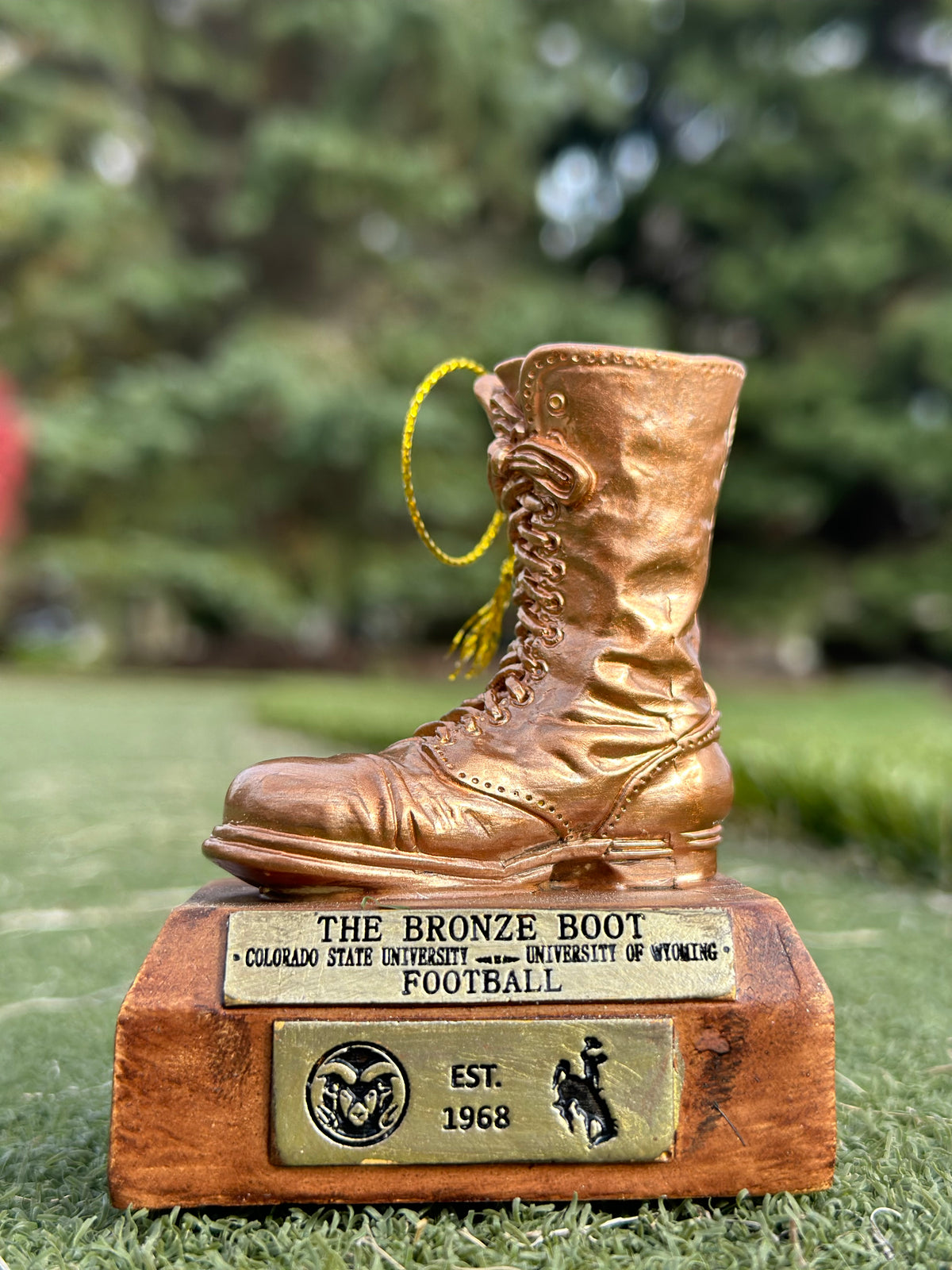 The Bronze Boot Mini — Rivalry Trophy